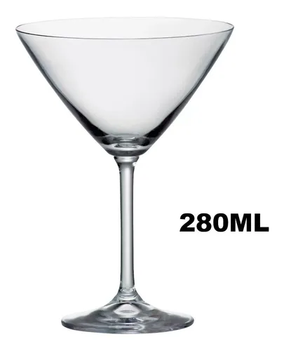 Copas Martini Cristal Bohemia Original Setx2 Colibri 280ml En Venta En