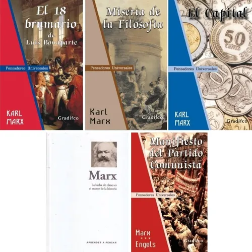 Lote X 5 Libros - Karl Marx | MercadoLibre Lote X 5 Libros - Karl Marx | MercadoLibre