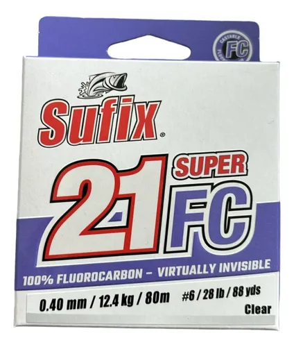 Sufix 21 Super Fc (28lb) | Meses sin interés Sufix 21 Super Fc (28lb) | Meses sin interés