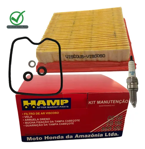 Kit Revisão Cg 125/ Cg 150/ Bros 150 Viscoso Original Hamp Kit Revisão Cg 125/ Cg 150/ Bros 150 Viscoso Original Hamp