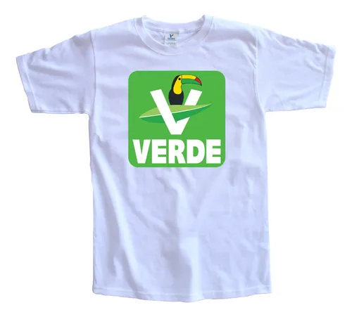 Partido Verde Playera Hombre Mujer Partido Politico | Envío gratis