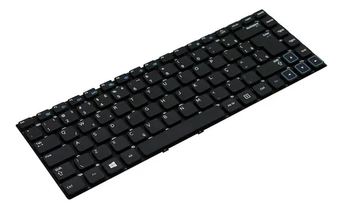 Teclado Para Notebook Samsung Np300e4a-ad2br Np300e4a-ad1br | Frete grátis Teclado Para Notebook Samsung Np300e4a-ad2br Np300e4a-ad1br | Frete grátis