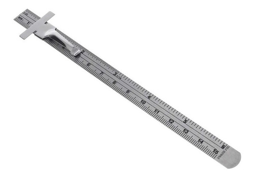 60 Reglas Metalicas Acero Inoxidable De 15cm 6 Pulgad C Clip Envío Gratis