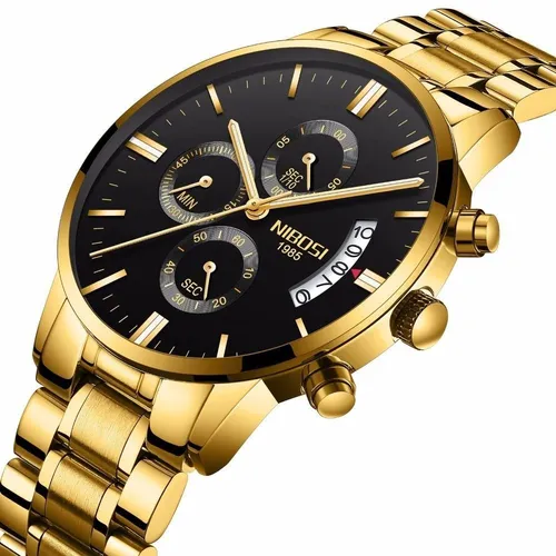 Relógio Luxo Masculino 2309 Nibosi Pronta Entrega Original | Frete grátis Relógio Luxo Masculino 2309 Nibosi Pronta Entrega Original | Frete grátis