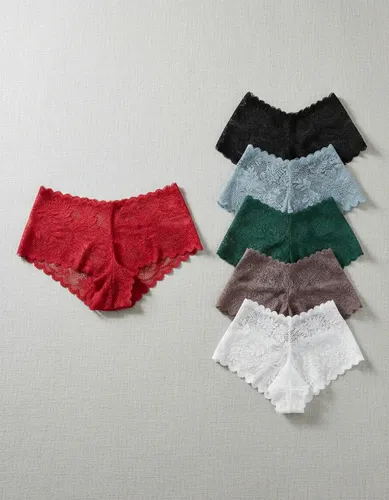 For 6 Bóxer Mujer Calzones De Encaje Elástica Cachetero | MercadoLibre