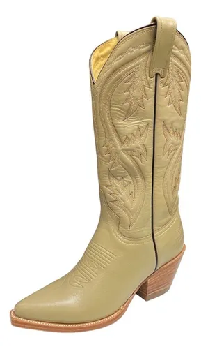 Bota Vaquera Jaca Originales Punta Chihuahua Tacon Cubano | Envío gratis