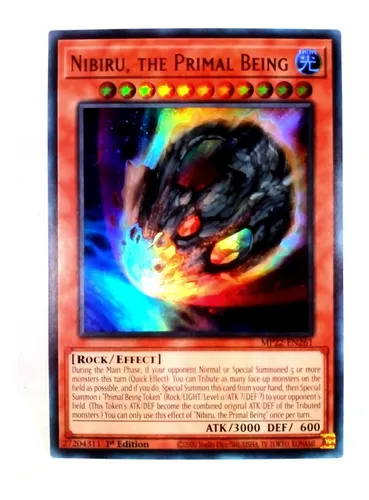 Yu Gi Oh Nibiru The Primal Being Mega Tin 2022 Mercadolibre