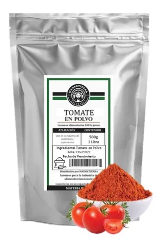 Tomate En Polvo X1000gr Kilo - g a $50 Tomate En Polvo X1000gr Kilo - g a $50