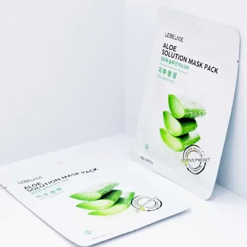 Mascarillas Coreana Revitaliza Y Reafirma Aloe Vera 10pz Meses