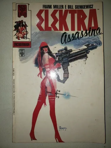 Elektra Assassina Edicao Encadernada 1989 Editora Abril Parcelamento Sem Juros