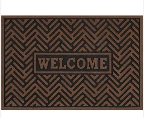 Alfombra Limpia Pies Antideslizante 61 X 91 Cm Gris Alfombra Limpia Pies Antideslizante 61 X 91 Cm Gris