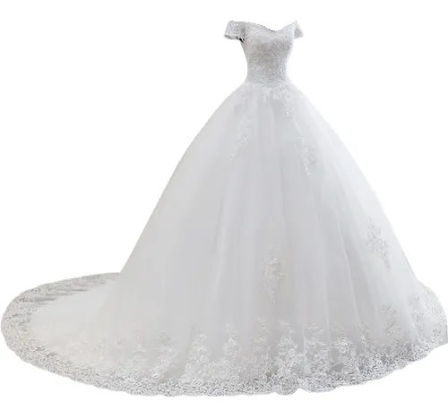 Vestido De Novia Boda Corte Princesa Elegante Hermoso Meses Sin Interés