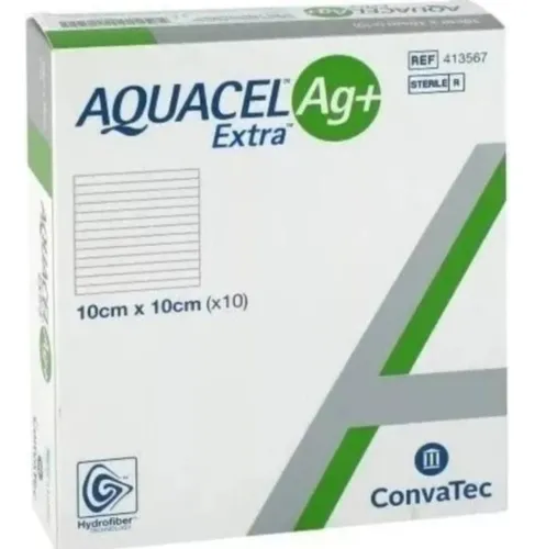 Curativo Aquacel Ag + Extra Prata 10x10 - Caixa Com 10 Unid | Frete grátis Curativo Aquacel Ag + Extra Prata 10x10 - Caixa Com 10 Unid | Frete grátis