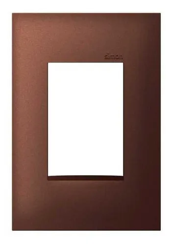Simon 35 Placa 4x2 3 Seções Aço Corten Simon 35 Placa 4x2 3 Seções Aço Corten