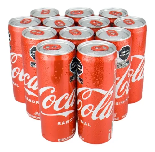 12pz Coca Cola Clásica Sabor Original Lata 355ml Refresco Sm en venta ... 12pz Coca Cola Clásica Sabor Original Lata 355ml Refresco Sm en venta ...