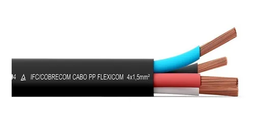 Cabo Pp Flexivel Comando 4 Vias 4x2,5 Com 20 Metros | Parcelamento sem ... Cabo Pp Flexivel Comando 4 Vias 4x2,5 Com 20 Metros | Parcelamento sem ...