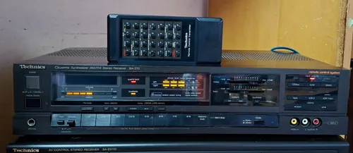 Technics Reciever Sa-370 Stereo Control Remoto Leer Amplific | Cuotas ...