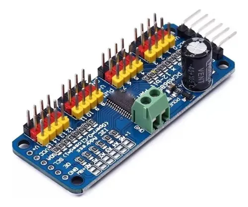 Pca9685 Controlador Con 16 Salidas Pwm Servomotor Arduino | Cuotas sin ... Pca9685 Controlador Con 16 Salidas Pwm Servomotor Arduino | Cuotas sin ...