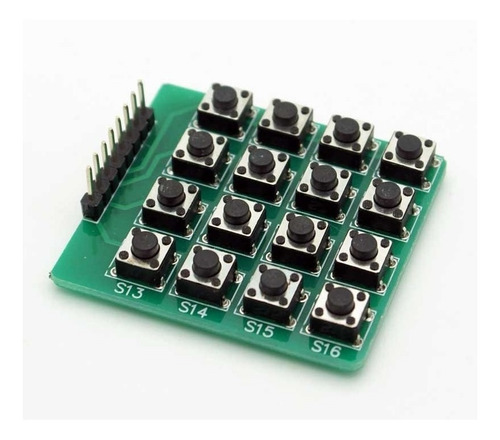 Módulo Teclado Matricial 4x4 16 Botões Para Arduino Esp8266