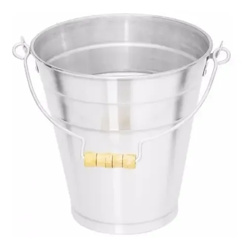 Balde De Alumínio Reforçado 10 Litros Oferta Especial | Parcelamento ...