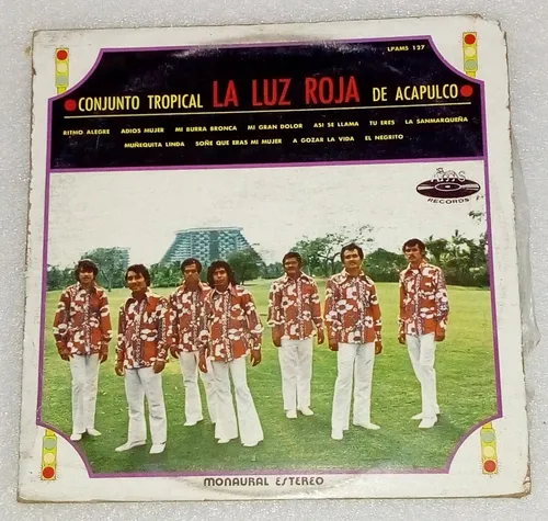 Disco Lp Conj Tropical La Luz Roja De Acapulco Acetato Vinil Mercadolibre