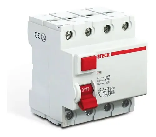 Dispositivo Dr Steck (f) 4p Sdr 63a 30ma | Frete grátis