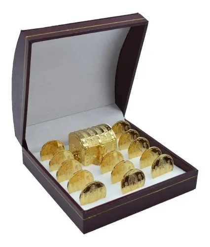 Juego Arras Matrimoniales Boda. Oro Laminado 14k | Meses sin interés