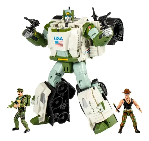 Figura De Acción De G.i. Joe Y Transformers Kup Triple T | MercadoLibre