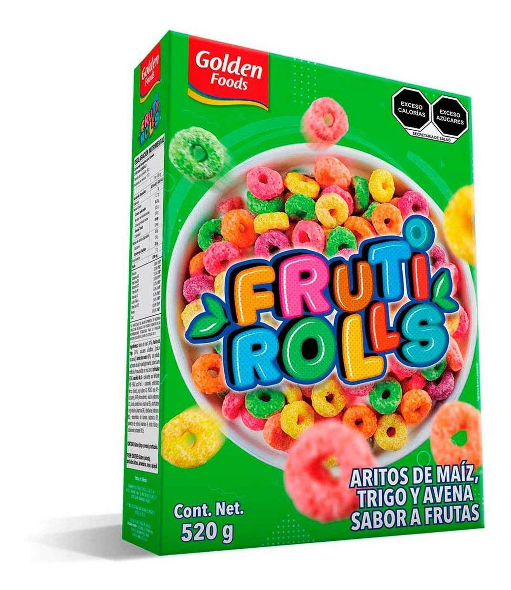 Cereal Golden Foods Fruti Rolls 520g Mercadolibre