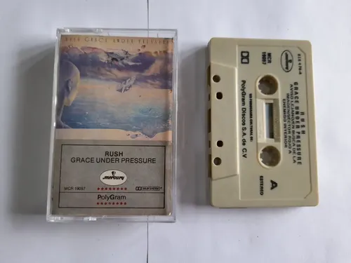 Cassette Rush Grace Under Pressure En Formato Cassette | MercadoLibre