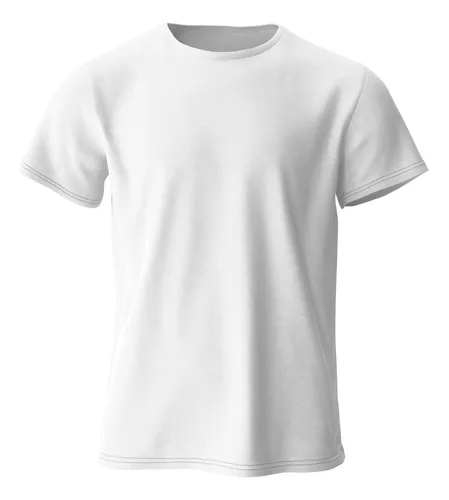 Playera Blanca 100% Algodón Peinado Suave Premium Básicos | MercadoLibre
