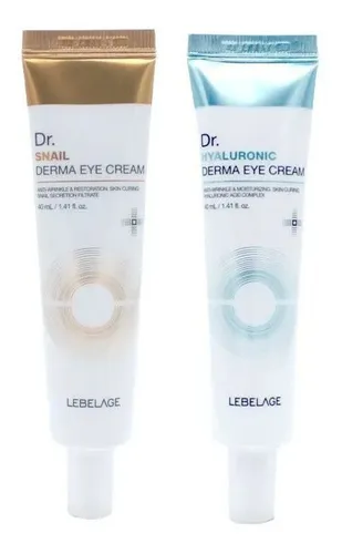 Crema Coreana Contorno De Ojos Hialuronico Y Caracol 2pz Meses