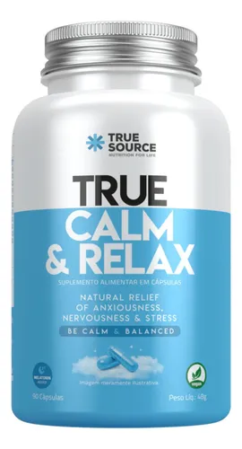 True Calm E Relax True Source 90 Cap | Mercado Livre True Calm E Relax True Source 90 Cap | Mercado Livre