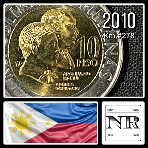 Filipinas - 10 Piso - Año 2010 - Km #278 - Bimetálica Filipinas - 10 Piso - Año 2010 - Km #278 - Bimetálica