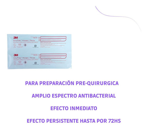 Antiseptico 3m Soluprep Hisopo Tortula X 10 Unidades | Qualimed S.A Antiseptico 3m Soluprep Hisopo Tortula X 10 Unidades | Qualimed S.A