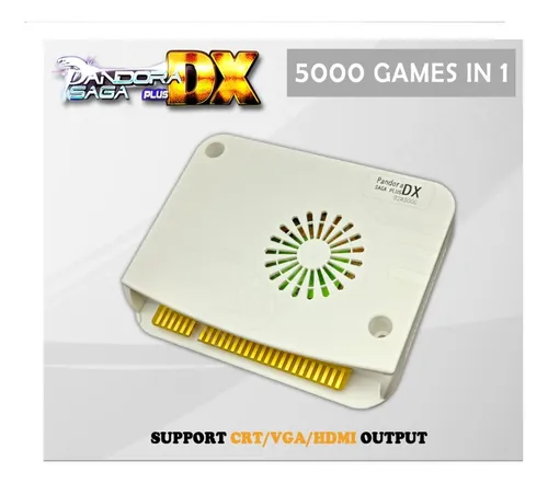 Pandora Box Saga Dx Plus 5000 En 1 Jamma Arcade Hdmi Vga Crt | MercadoLibre