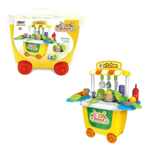 Kit De Juguete Mini Chef Kitchen Countertop 2 En 1 Para Restaurante Mercadolibre