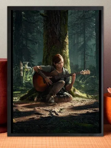 Kit 3 Placas Decorativas Tela Quadro 21x30 The Last Of Us