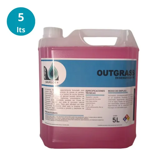 Desengrasante Concentrado Industrial 5 Litros | Cuotas sin interés Desengrasante Concentrado Industrial 5 Litros | Cuotas sin interés