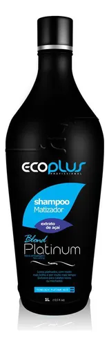 Shampoo Matizador Blond Platinum 1l Mercadolivre