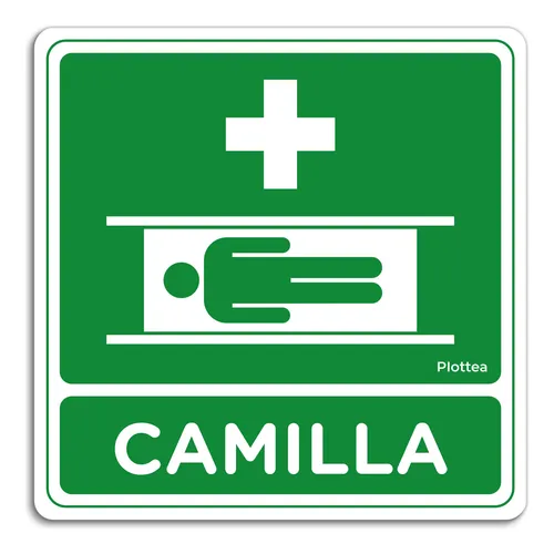 Señalamiento Camilla Letreros Señaletica 20x20 | MercadoLibre