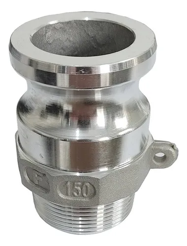 Engate Rápido Alumínio Rosca Externa Macho - 3 Polegadas