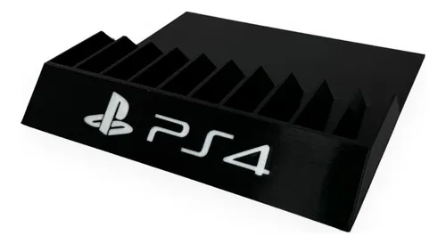 Stand Porta Juegos Playstation 4 Base Soporte Ps4 Funda | Meses sin interés Stand Porta Juegos Playstation 4 Base Soporte Ps4 Funda | Meses sin interés