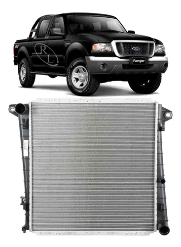 Radiador Ford Ranger 3.0 Diesel 2005 2006 2007 2008 2009 Mec ...