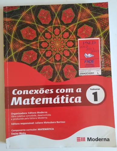 Conexões Com A Matemática - Volume 1 - Livro Do Aluno | MercadoLivre