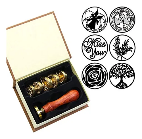 Sellos, Juego De Sellos De Cera Para Sellar, 6 Piezas | Envío gratis Sellos, Juego De Sellos De Cera Para Sellar, 6 Piezas | Envío gratis