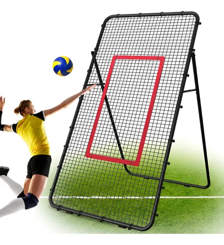 Adjustable Volleyball Rebounder Net 7x4 Ft Steel Frame & | Cuotas sin ...