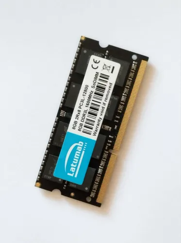 Memória Ram Ddr3l 8gb 1600mhz 1 35v Latumab Sodimm Nova