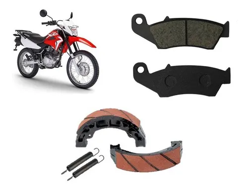 Balatas Honda Xr150l Xr150 Delanteras Y Traseras | Envío gratis Balatas Honda Xr150l Xr150 Delanteras Y Traseras | Envío gratis