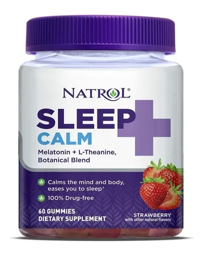 Suplemento en gomitas Natrol Descanso/ Relajacion Natrol Sleep+ Calm ... Suplemento en gomitas Natrol Descanso/ Relajacion Natrol Sleep+ Calm ...